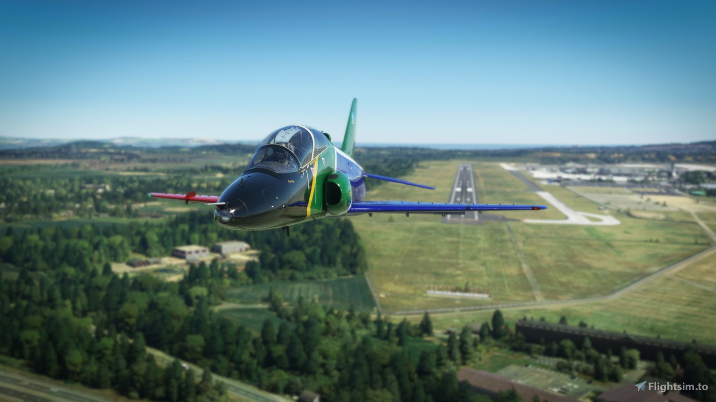 Just Flight Hawk T1 South African Air Force SAAF Flag Livery. pour ...