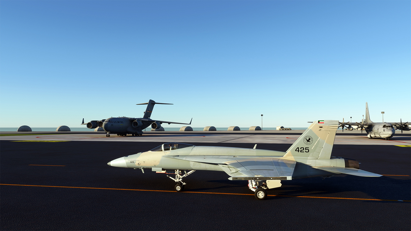 F/A-18E - Kuwait Air Force for Microsoft Flight Simulator | MSFS