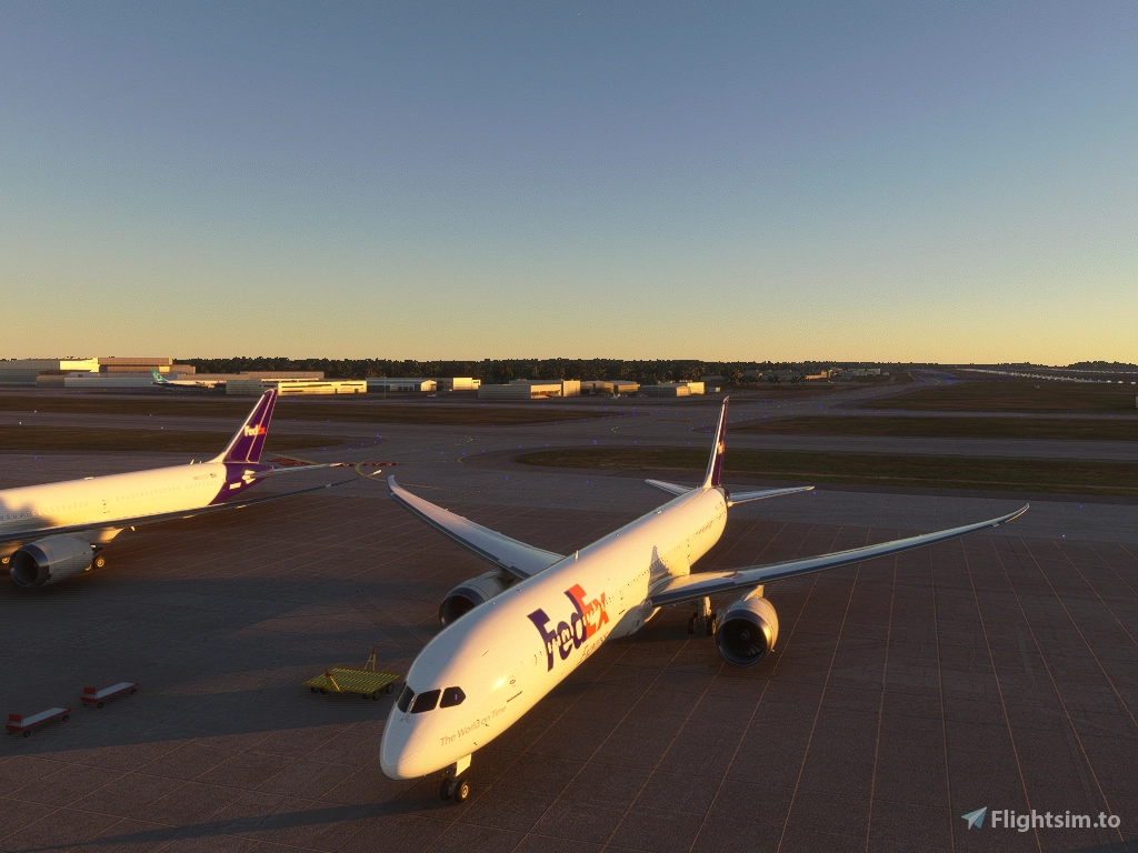KMEM Memphis International - FedEx Hub for Microsoft Flight Simulator ...