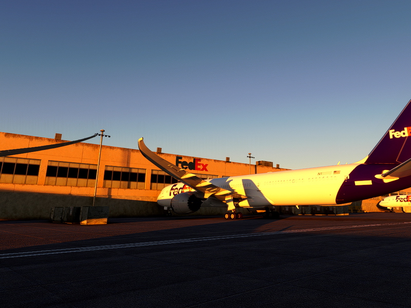 KMEM Memphis International - FedEx Hub for Microsoft Flight Simulator ...