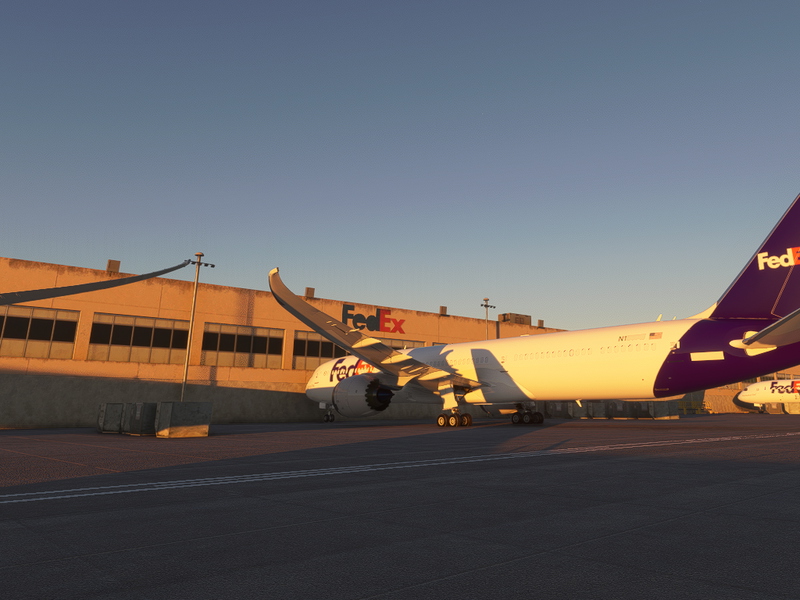 KMEM Memphis International - FedEx Hub for Microsoft Flight Simulator ...