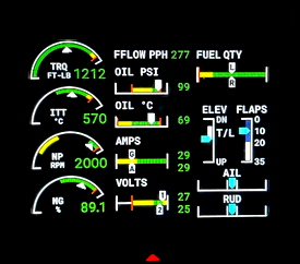 Kodiak Engine Gauge for Logitech FIP » Microsoft Flight Simulator