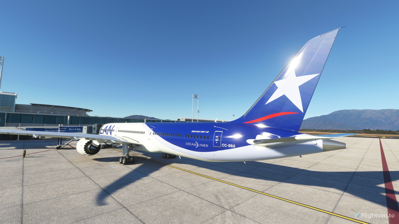 LAN Chile 787-10 Livery for Microsoft Flight Simulator | MSFS