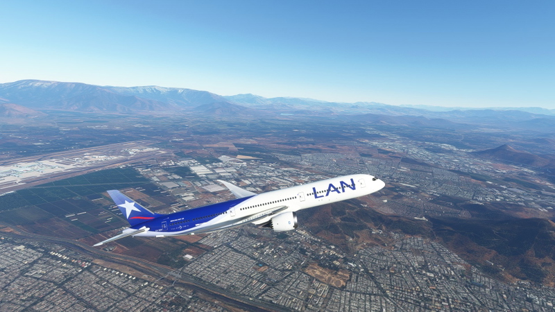 LAN Chile 787-10 Livery for Microsoft Flight Simulator | MSFS