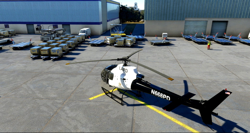 LAPD | N668PD | RotorSimPilot H125 | 8K Resolution for Microsoft Flight ...