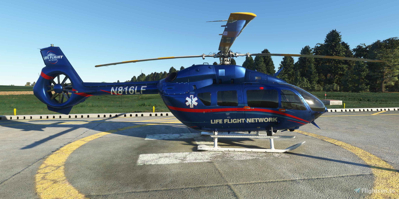 Life Flight Network Air Ambulance Twin Pack | Airbus H145 | 8K for ...