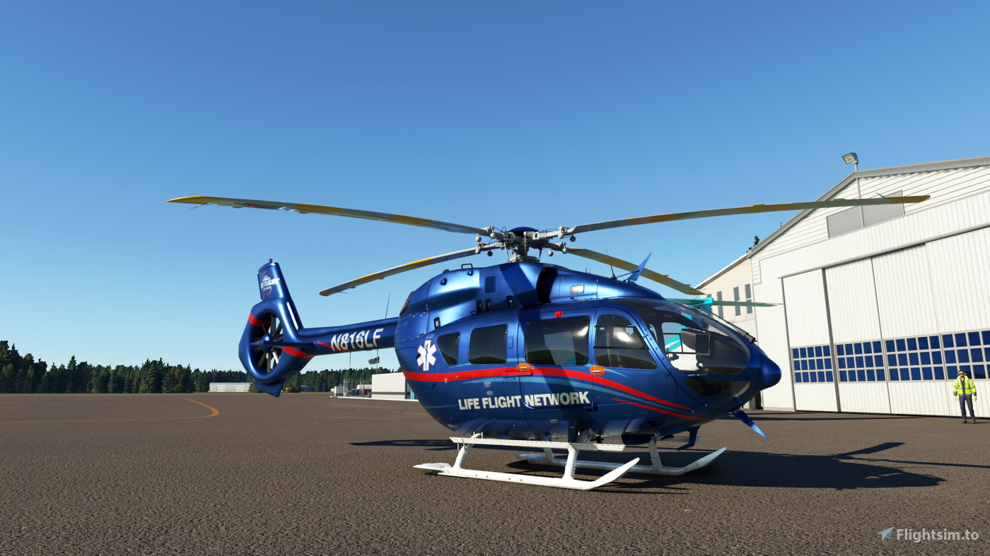 Life Flight Network Air Ambulance Twin Pack | Airbus H145 | 8K for ...