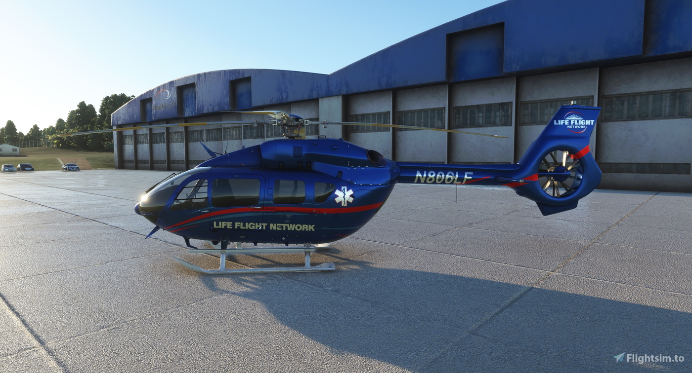 Life Flight Network Air Ambulance Twin Pack | Airbus H145 | 8K for ...