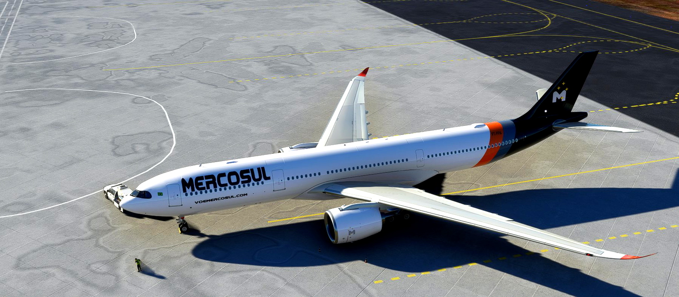 Livery - Mercosul - MLA - A330-900 Primitiva 10K » Microsoft Flight ...