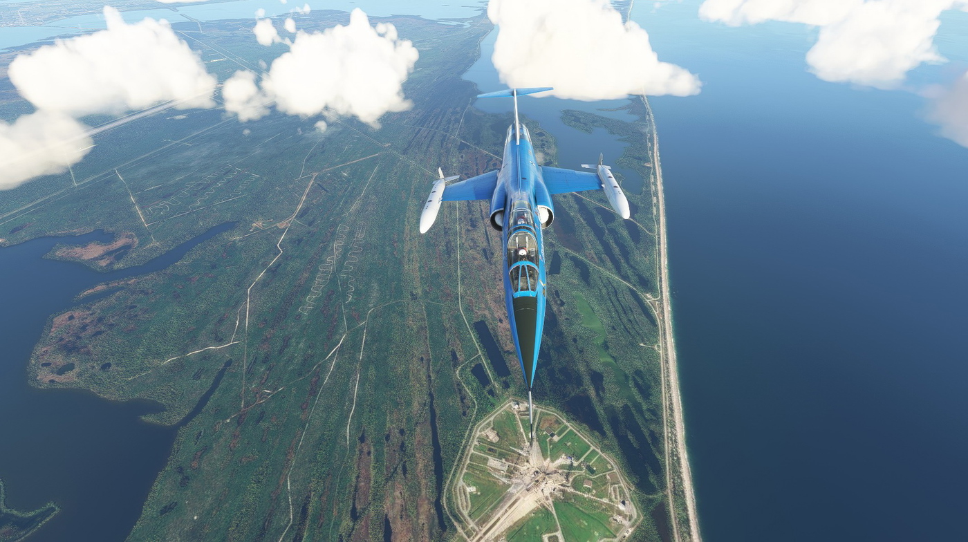 Lockheed TF-104 N104RB for Microsoft Flight Simulator | MSFS