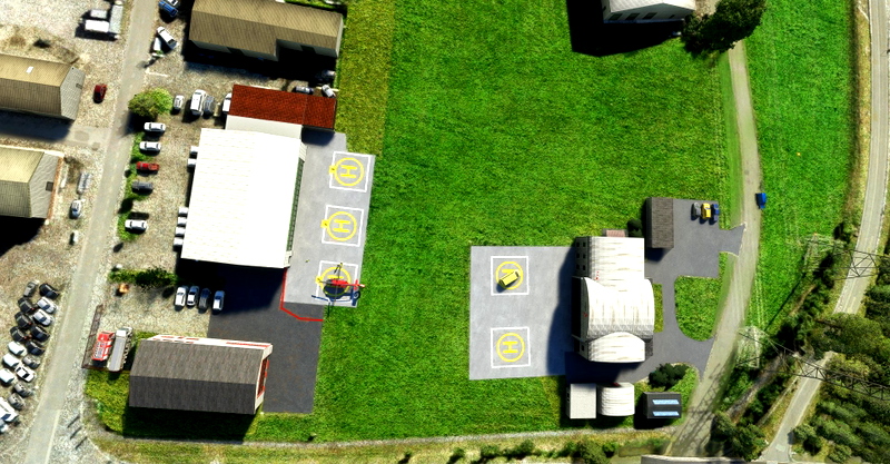 LSXE, Erstfeld Heliport, Rega 8 für Microsoft Flight Simulator | Feed