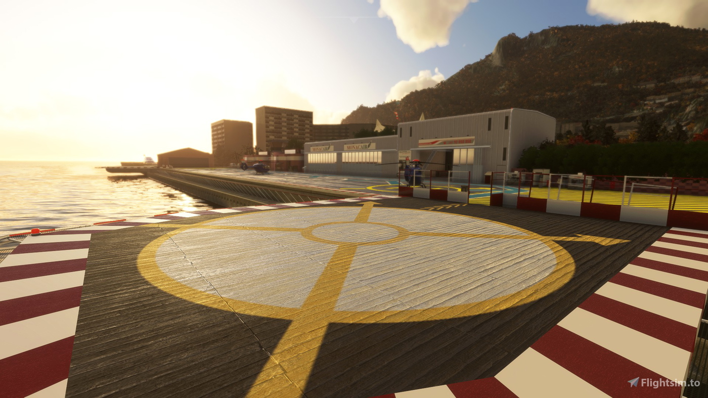 Monaco Heliport - LNMC for Microsoft Flight Simulator | MSFS