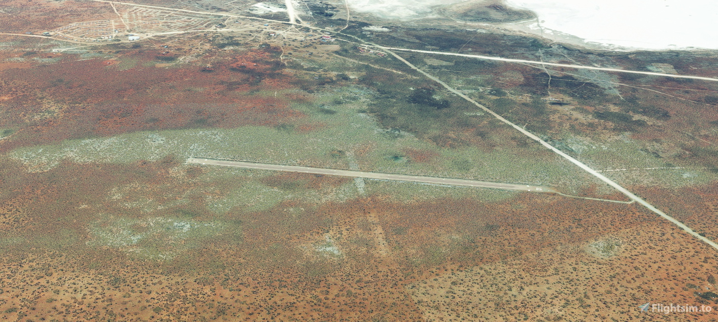 Namibia, Aminuis landing site FYAM for Microsoft Flight Simulator | MSFS