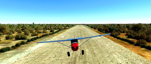 Namibia, Aminuis landing site FYAM » Microsoft Flight Simulator