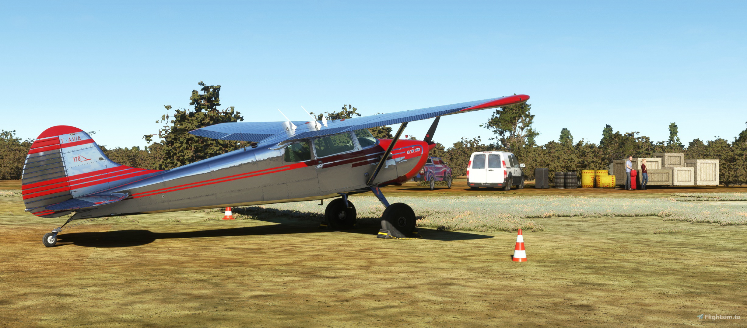 Namibia, Aminuis landing site FYAM » Microsoft Flight Simulator