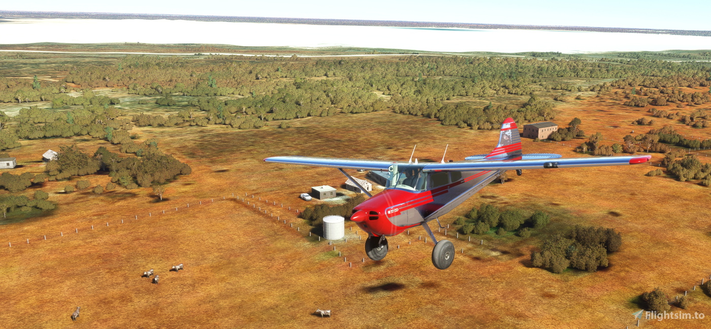 Namibia, Aminuis landing site FYAM for Microsoft Flight Simulator | MSFS