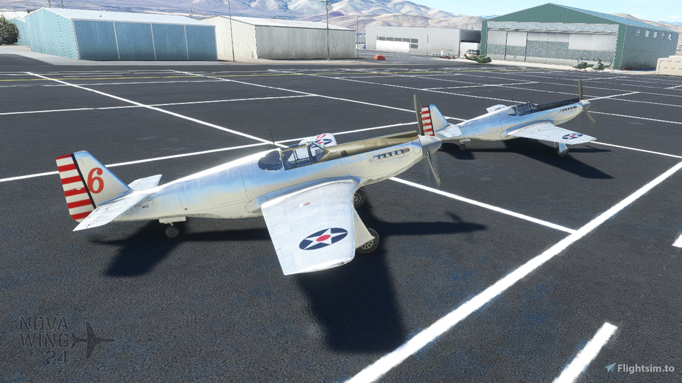 North American Aviation XP-51A + P-51A N51Z "Shanty Irish" for ...