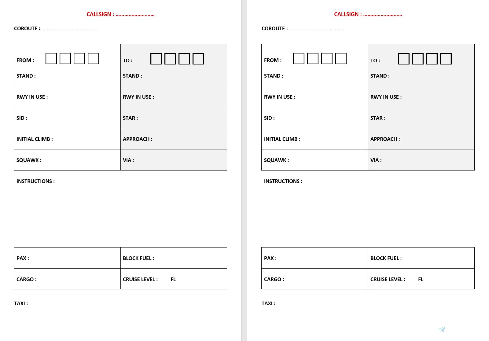 NOTEPAD A320 IVAO_VATSIM for Microsoft Flight Simulator | MSFS