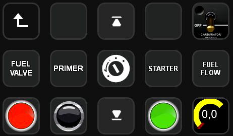 P149D Stream Deck 3x5 - Profile » Microsoft Flight Simulator