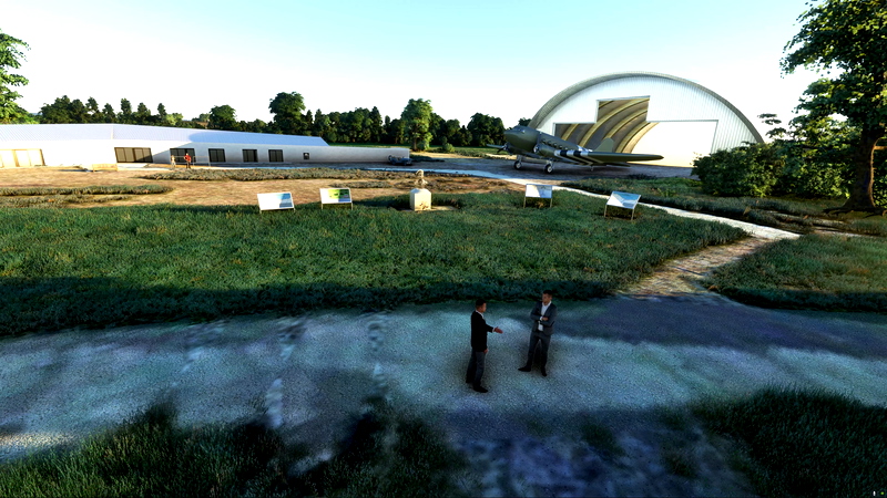 Pegasus bridge for Microsoft Flight Simulator | MSFS