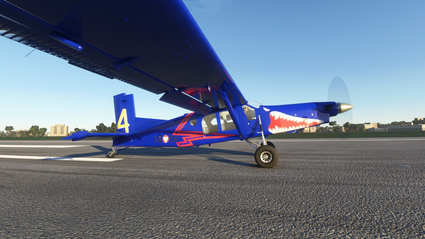 Pilatus PC-6 Porter 3G-EK livery for Microsoft Flight Simulator | MSFS