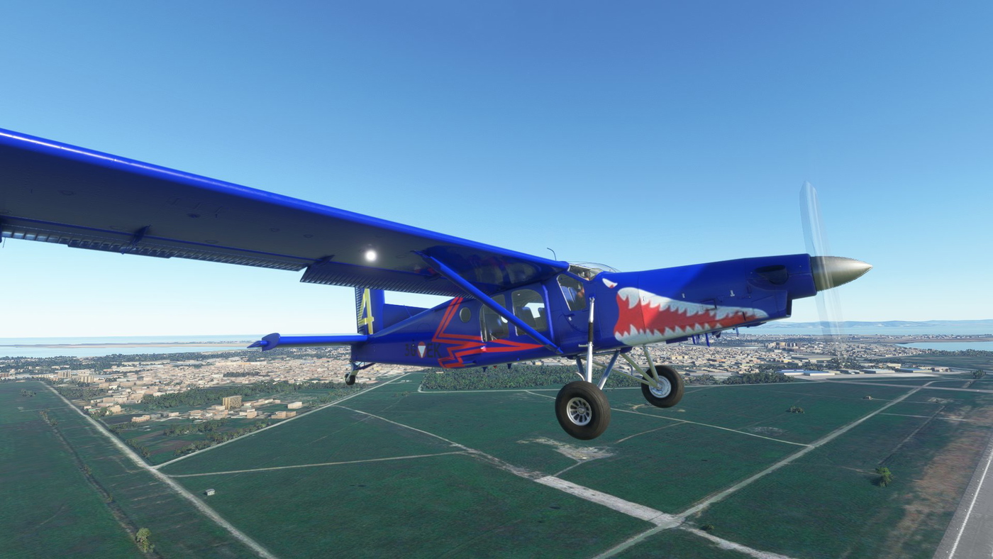 Pilatus PC-6 Porter 3G-EK livery for Microsoft Flight Simulator | MSFS