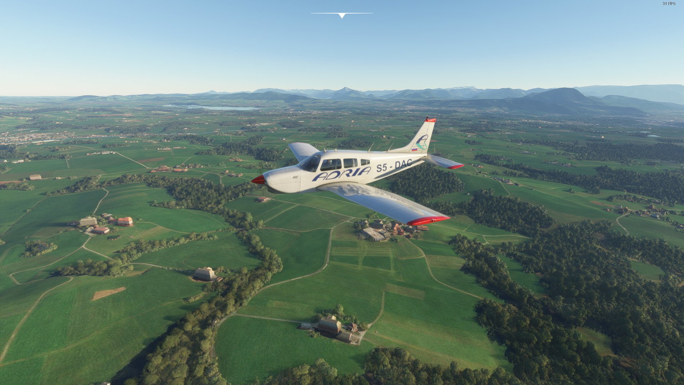Piper PA 28 Turbo Arrow III ADRIA AIRWAYS S5-DAC (Just Flight) for ...