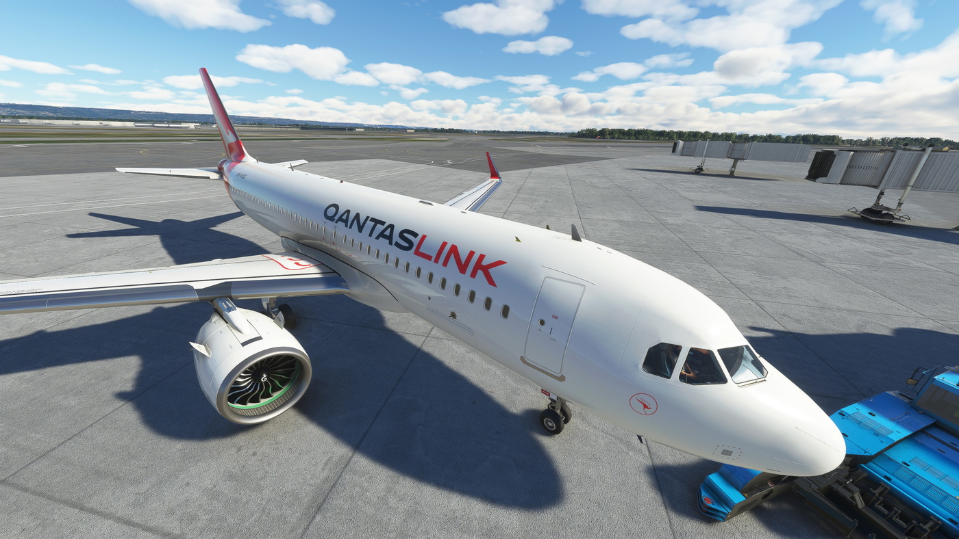 QANTAS LINK MESH LIVERY FOR ASOBO A320 NEO para Microsoft Flight ...
