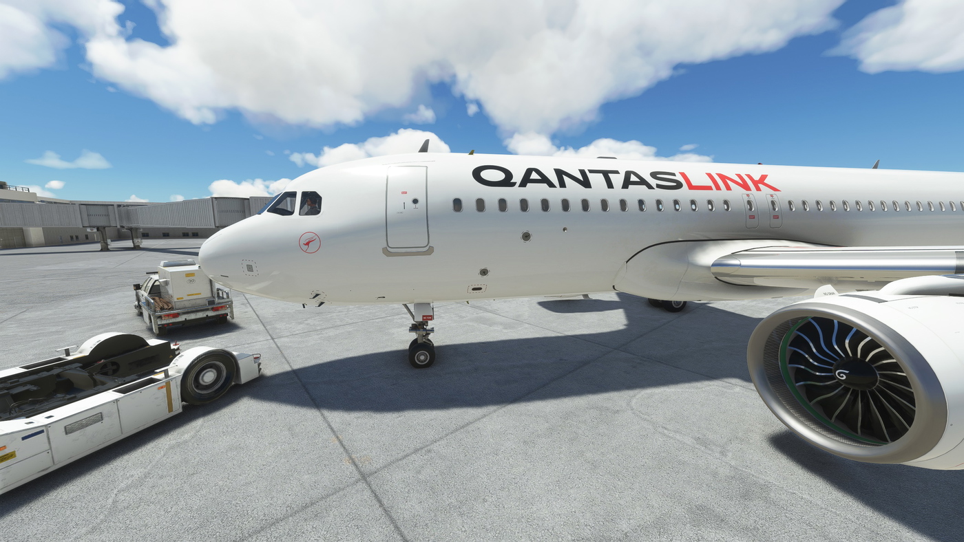 QANTAS LINK MESH LIVERY FOR ASOBO A320 NEO para Microsoft Flight ...