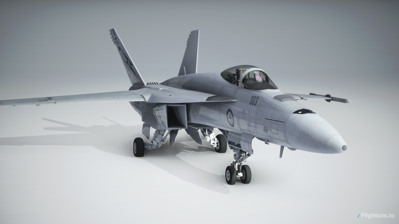 RAAF EA-18G Growler (6 Squadron) for Microsoft Flight Simulator | MSFS