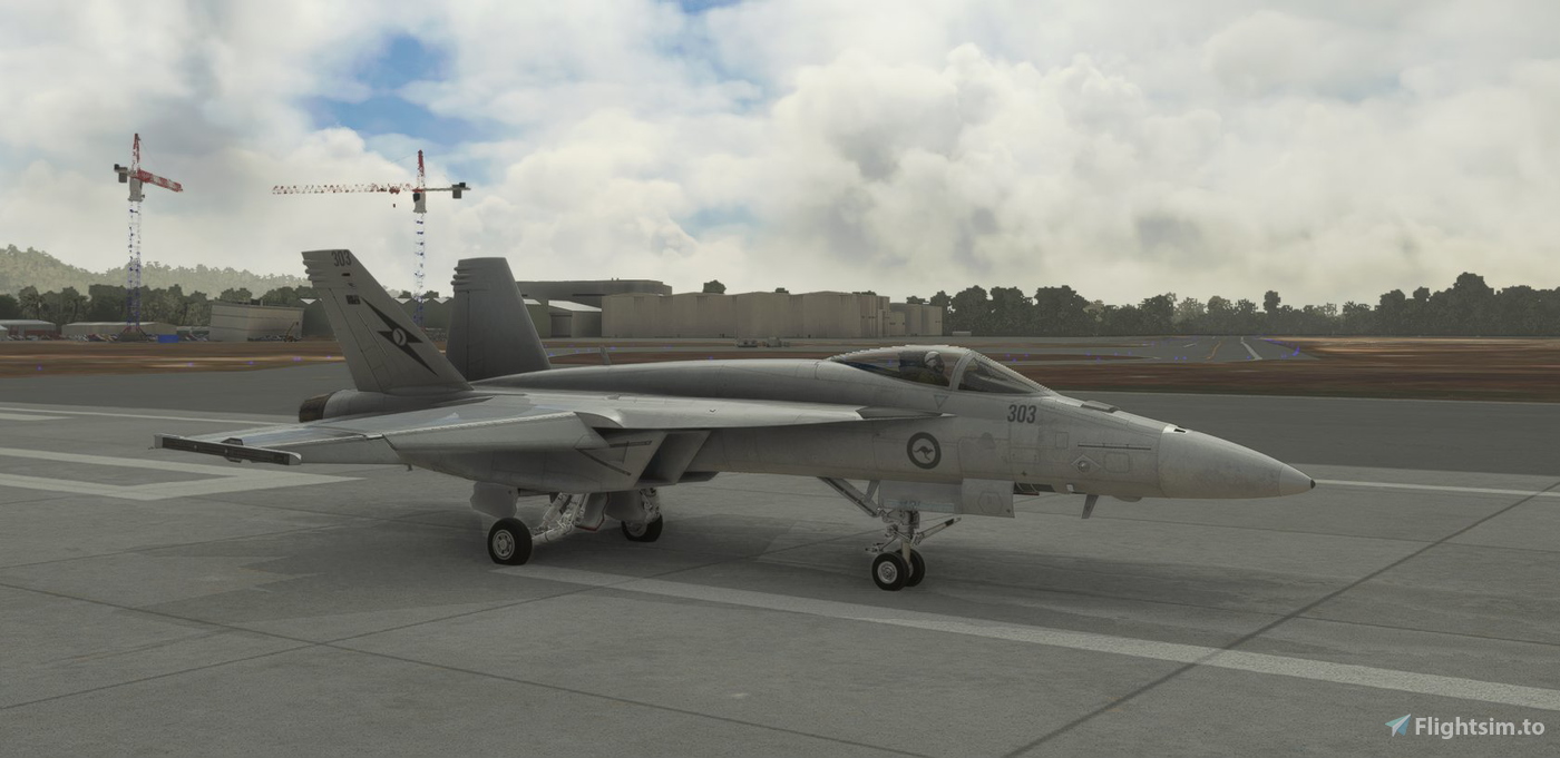 RAAF 6 Squadron EA-18G Growler for Microsoft Flight Simulator | MSFS