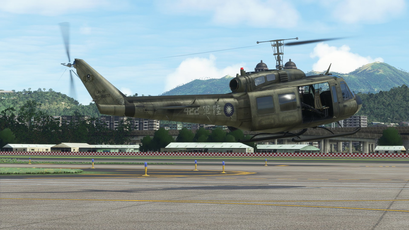 ROC Army UH-1H Huey - Iroquois pour Microsoft Flight Simulator | MSFS