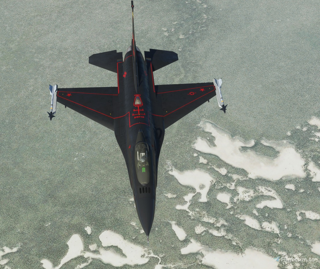 SC Desighns F-16C "Wraith" Aggressor for Microsoft Flight Simulator | MSFS