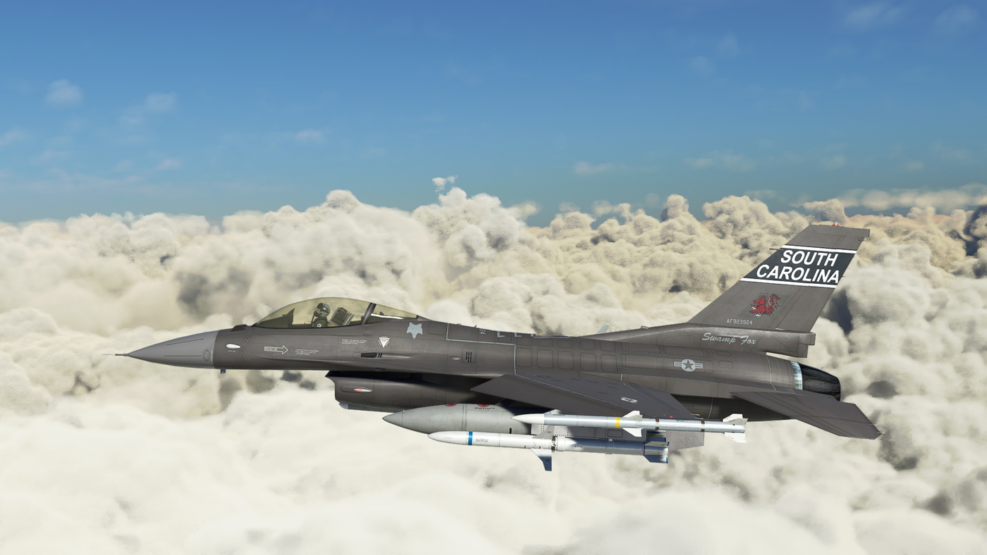 SC Designs – F–16C 157th FS 92-3924 Have Glass для Microsoft Flight ...