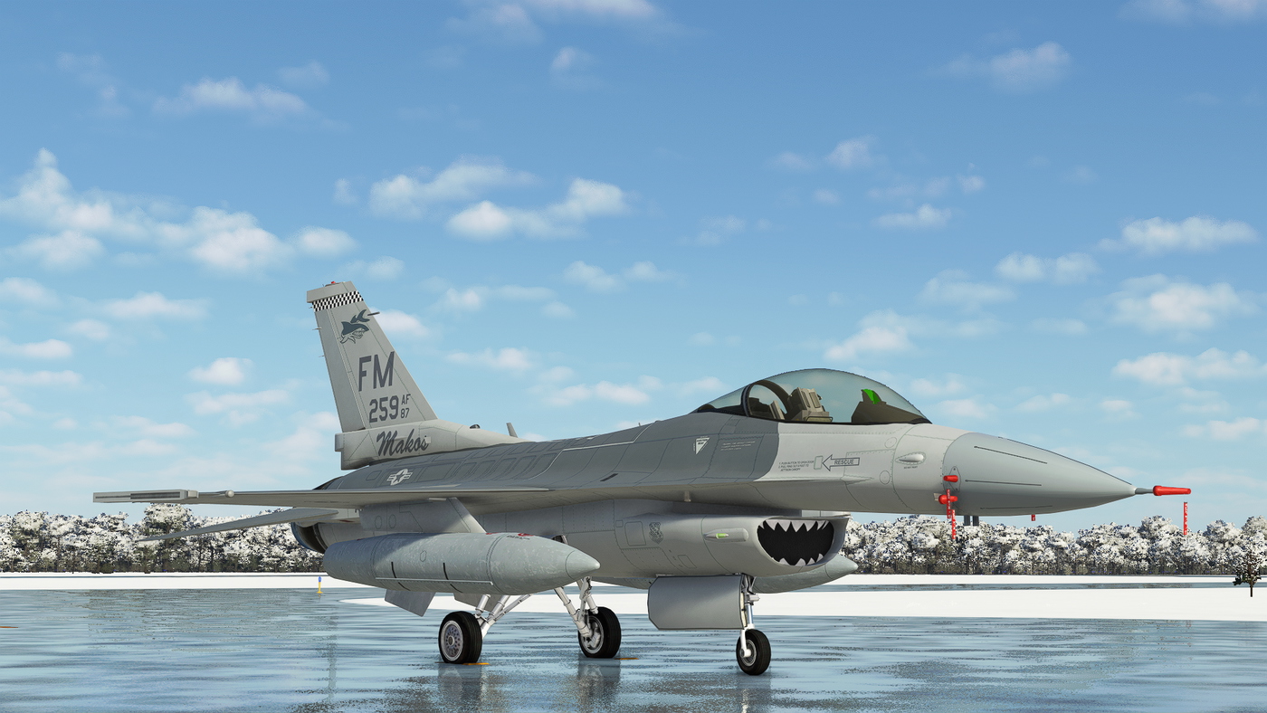 SC Designs – F–16C 93rd Fighter Squadron 'Makos' voor Microsoft Flight ...