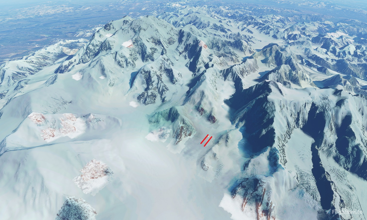 SEFB Denali Base Camp, South East Fork Base, Kahiltna Glacier, Alaska ...