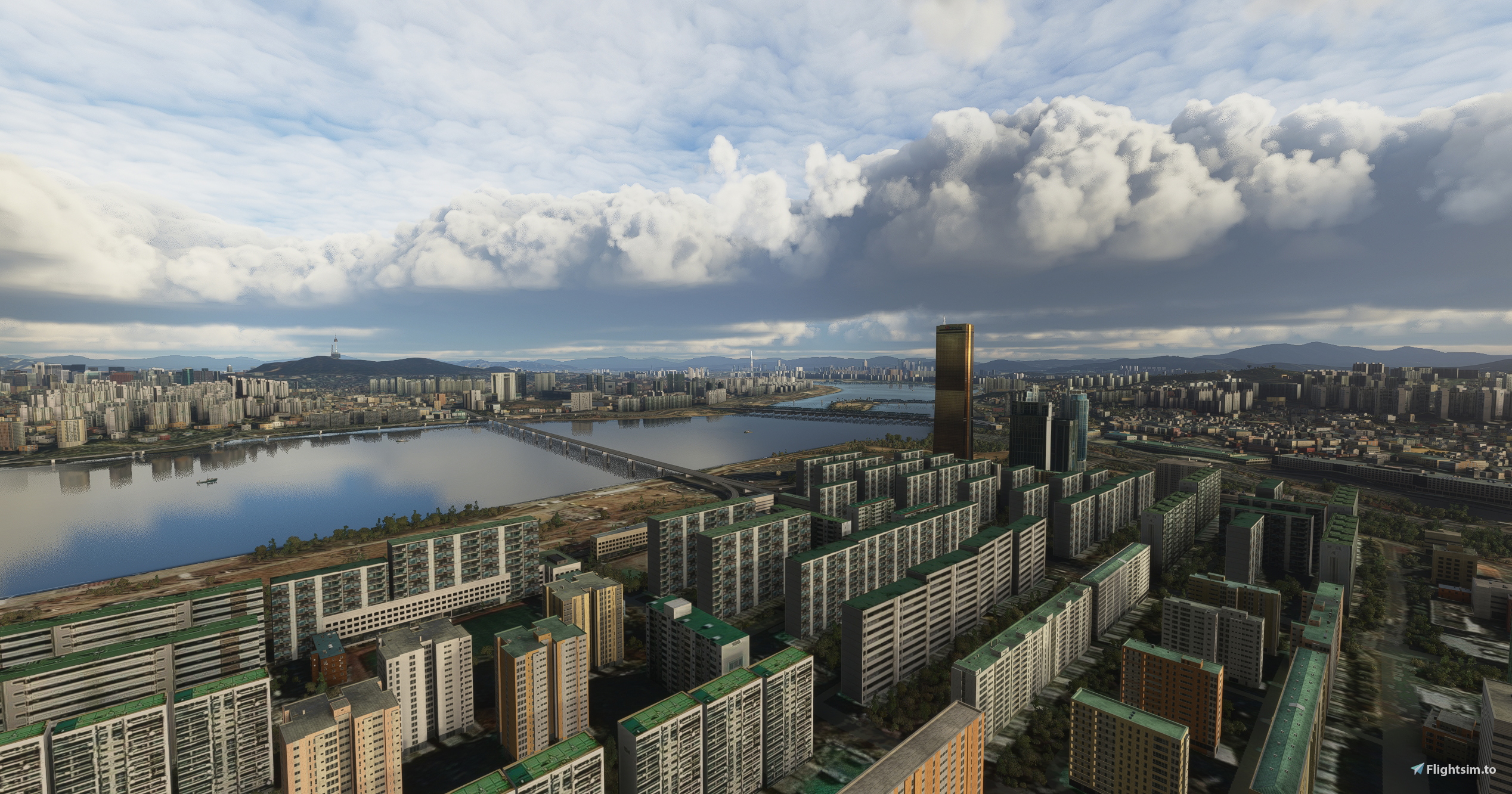 SamScene3D - Seoul City Wow for Microsoft Flight Simulator | MSFS