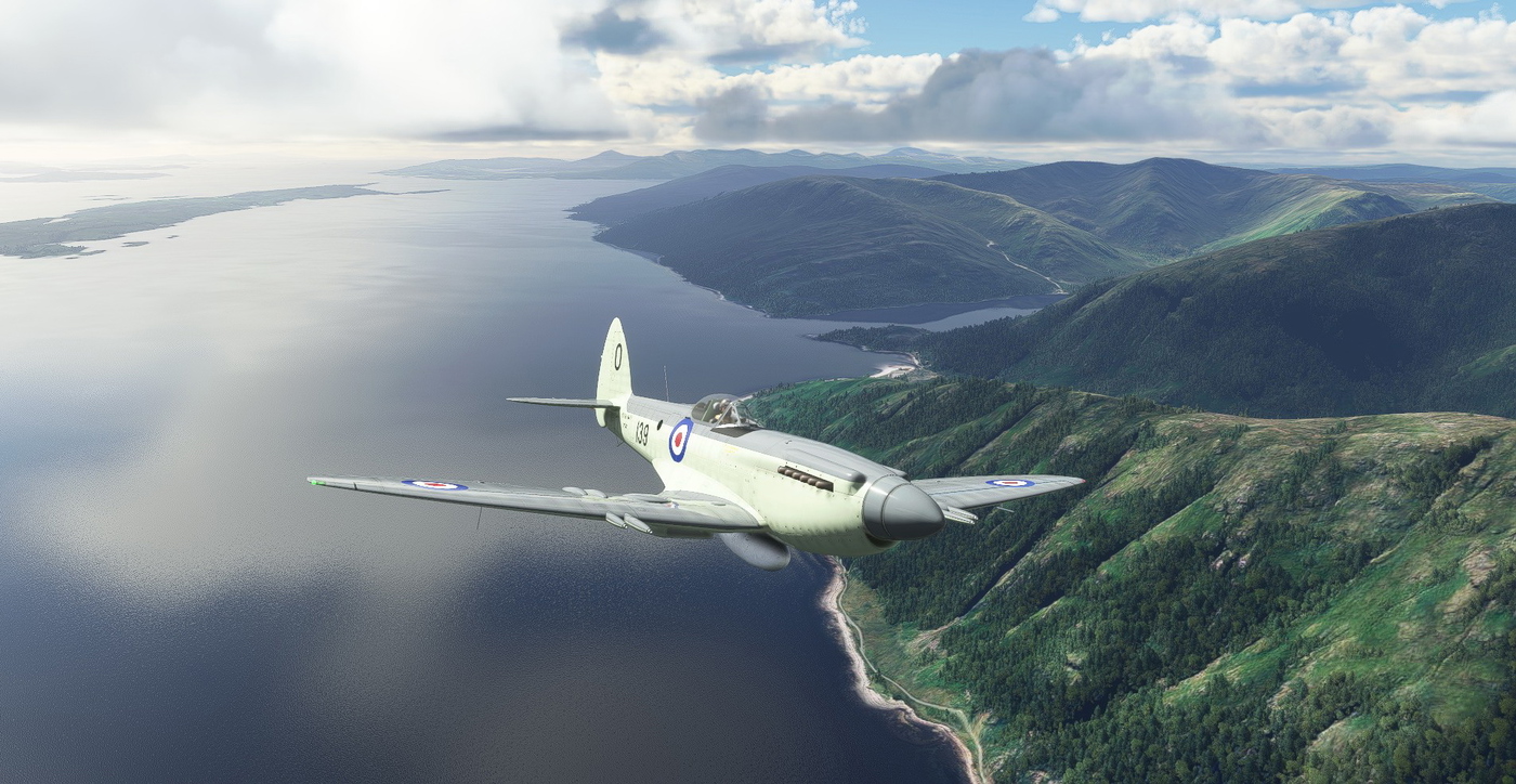 Supermarine Seafire Mk.47 VP441 N47SF for Microsoft Flight Simulator | MSFS