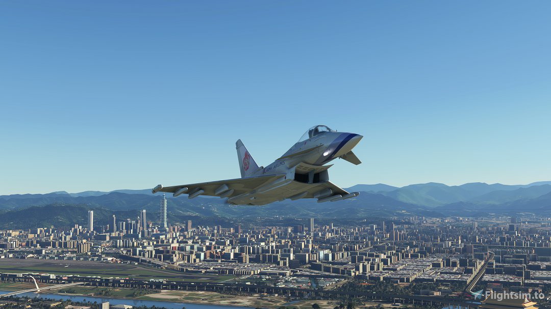 Taiwan fictional Eurofighter Typhoon EF2000 repaints for Microsoft ...
