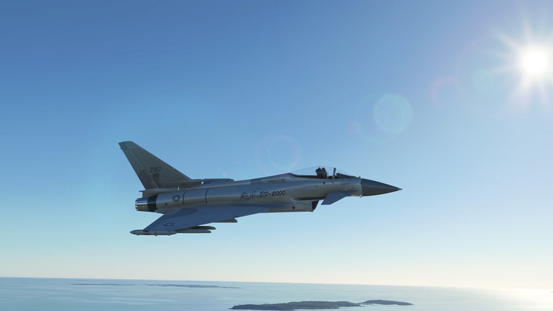 Taiwan fictional Eurofighter Typhoon EF2000 repaints for Microsoft ...