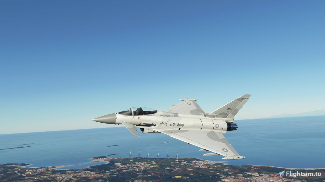 Taiwan fictional Eurofighter Typhoon EF2000 repaints for Microsoft ...