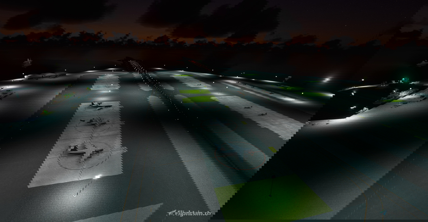 The Base (Military Airport) for Microsoft Flight Simulator | MSFS