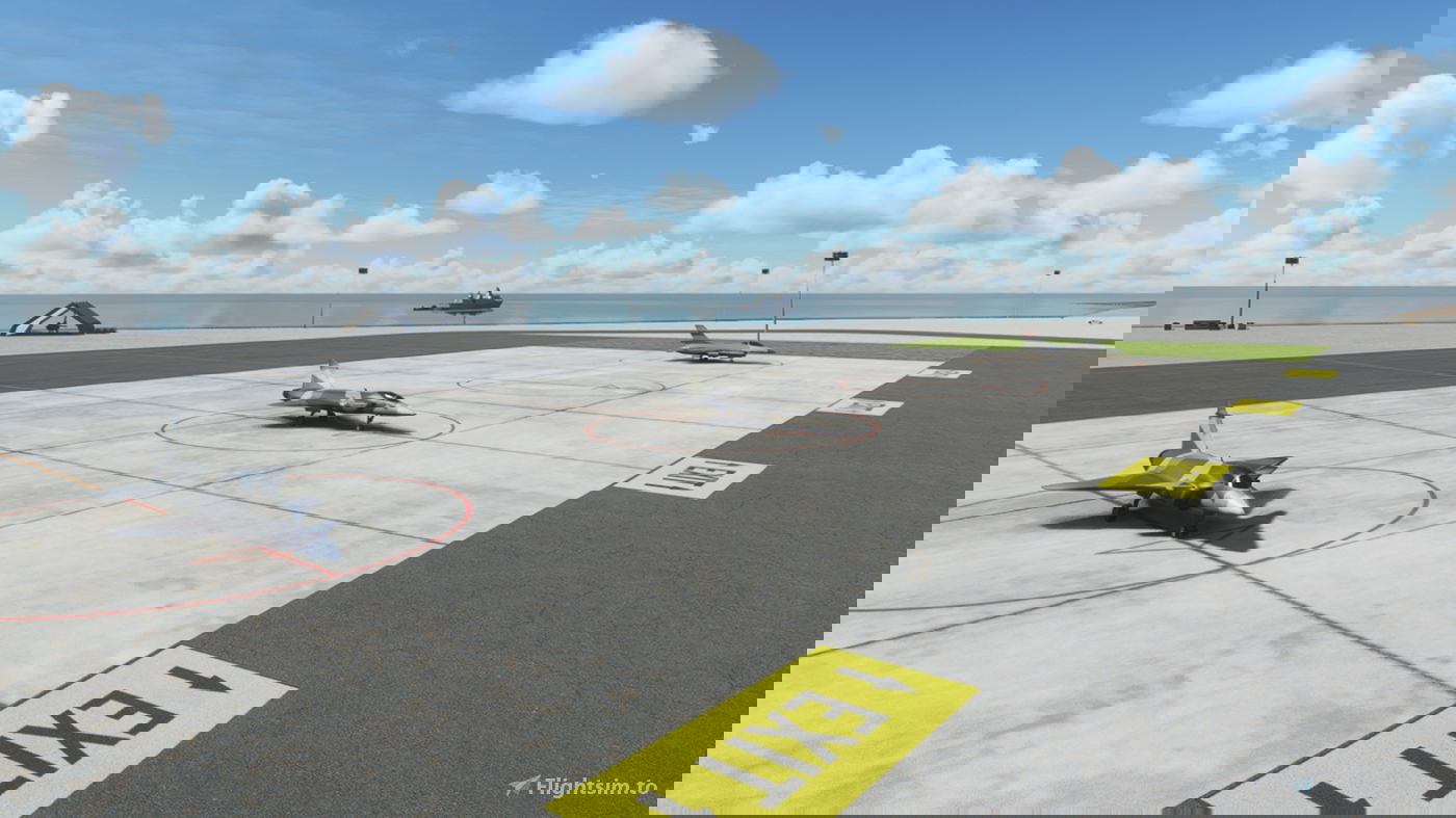 The Base (Military Airport) for Microsoft Flight Simulator | MSFS