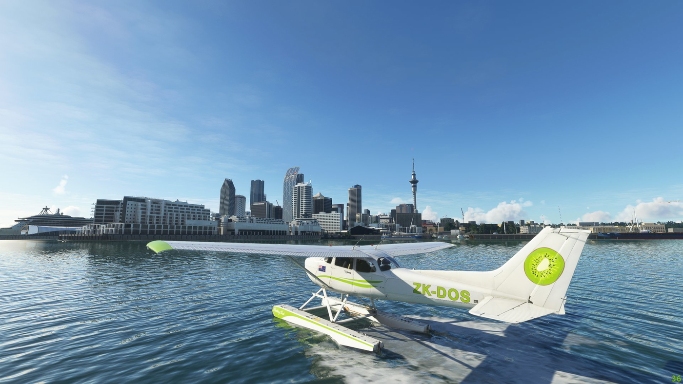 The Flying Kiwi on Floats C172 Classic for Microsoft Flight Simulator ...