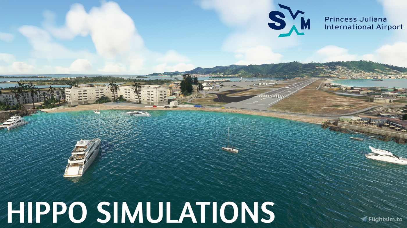 TNCM, Princess Juliana International Airport for Microsoft Flight ...