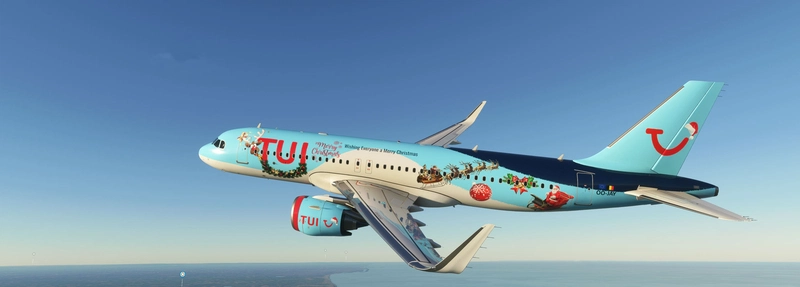 [A32NX] TUI Christmas for Microsoft Flight Simulator | MSFS