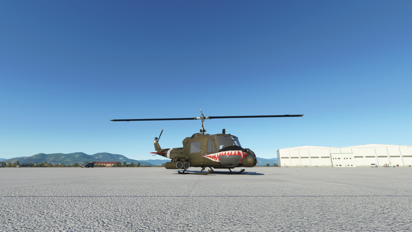 Super Huey Gunship In With The New: Pilots Fly Corps' Newest 'Super