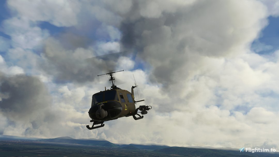 UH-1C US Army 1st Division Cavalry Vietnam 1965 - MSFS Add-on ...