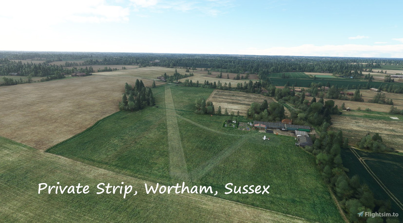 Wortham private Strip for Neil's Farm Strip Users MSFS for Microsoft ...