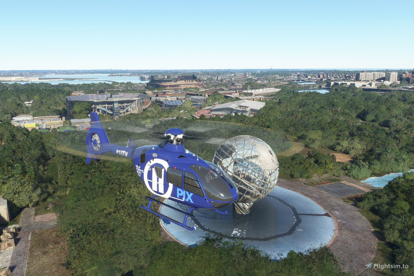 WPIX Air 11 NY N11TV for Microsoft Flight Simulator | MSFS